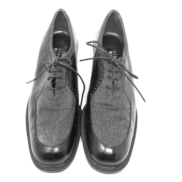 Stuart Weitzman | Shoes | Stuart Weitzman Gray Flannel Oxford Shoes ...